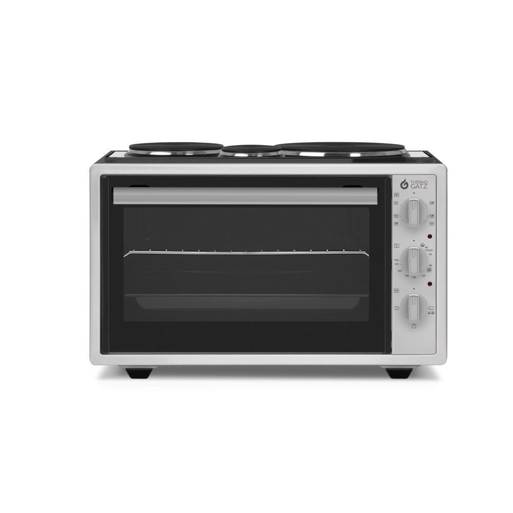 Thermogatz SMO 4231 GR Ηλεκτρικό Φουρνάκι 42lt με 3 Εστίες Grey ...