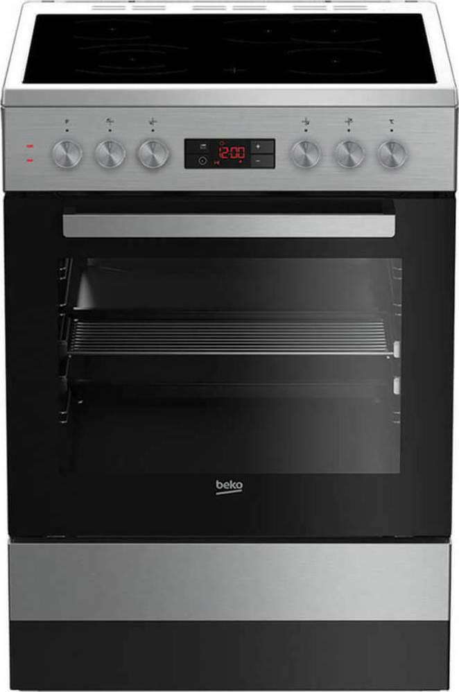 Beko FSM 67320 DXT Κουζίνα 65lt με Κεραμικές Εστίες Π60εκ. Inox ...