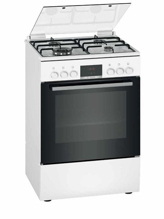 Bosch HXR39IH21 Κουζίνα 66lt με Εστίες Υγραερίου Π60εκ. Λευκή ...