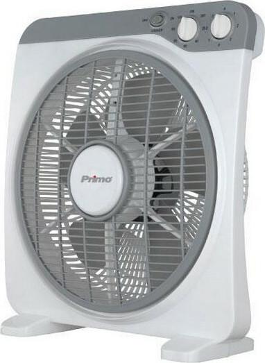 Primo KYT-12DII Ανεμιστήρας Box Fan 60W Διαμέτρου 30cm White ...