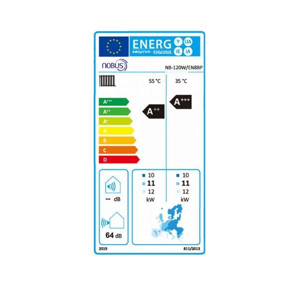Αντλία Θερμότητας Nobus 12kw Θέρμανση/Ψύξη Monoblock Τριφασική ...