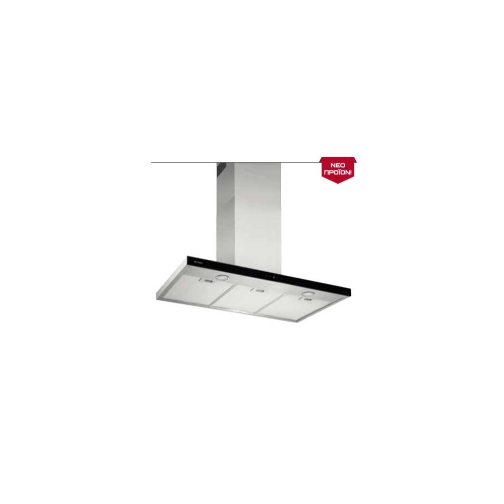 Pyramis Grandezzo Απορροφητήρας Καμινάδα 90cm Inox-Black | Ηλεκτραγορά ...