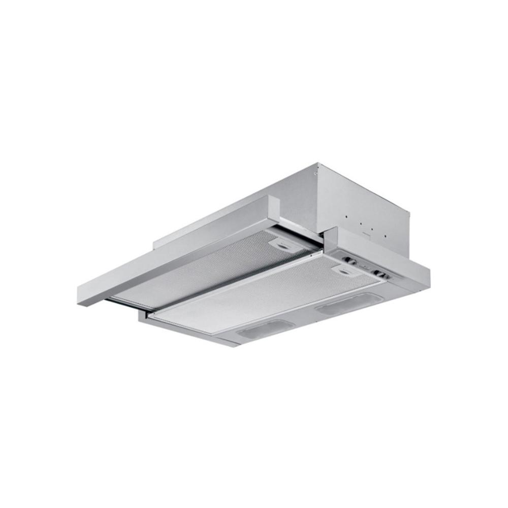 Pyramis Power Slim Συρόμενος Απορροφητήρας 60cm Inox | Ηλεκτραγορά Κουρέας